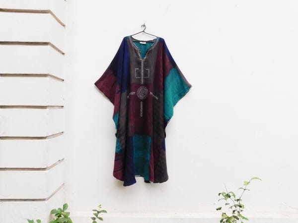 Handpainted cape - Sasha Association for Craft Producers